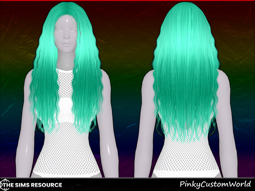 The Sims Resource - Preview Retexture Daya (short) hair by Anto