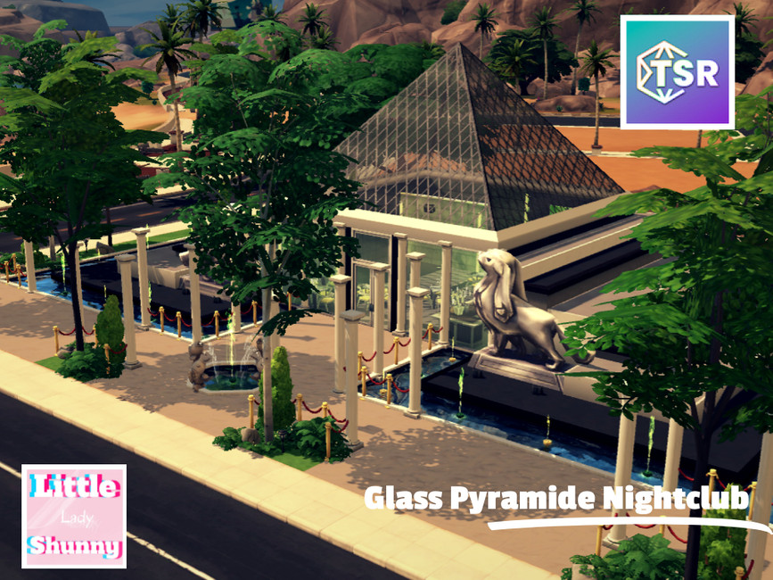 The Sims Resource - Glass Pyramide NightClub