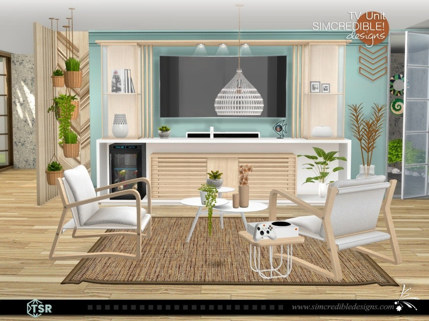 The Sims Resource - Naturalis TV Unit