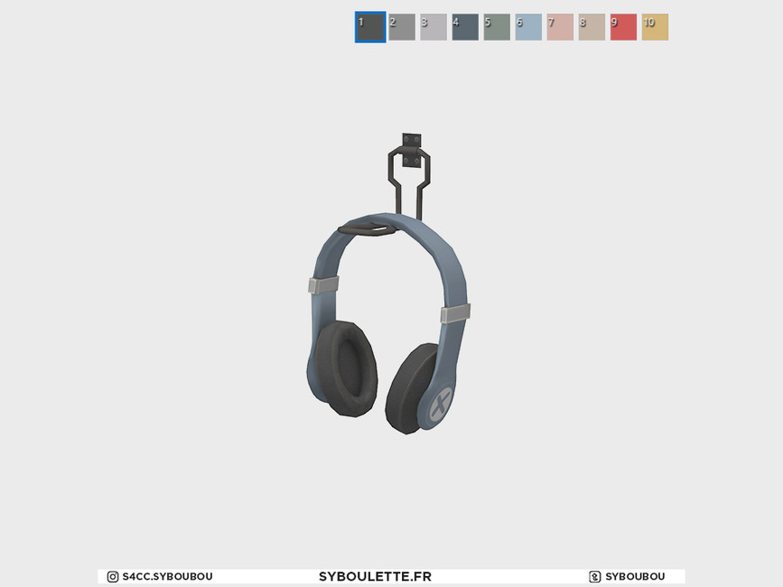 The Sims Resource - Anthracite - Headset