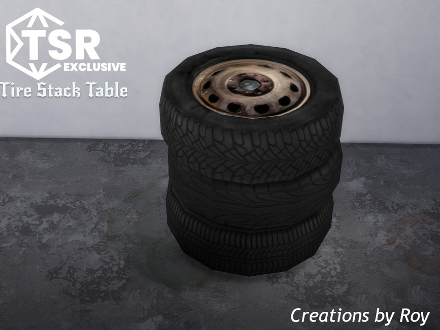 The Sims Resource - Tire Stack Table