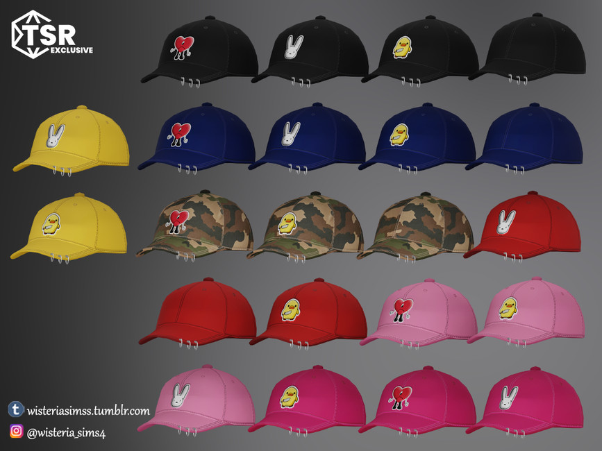 The Sims Resource - Bad Bunny Cap (Toddlers)