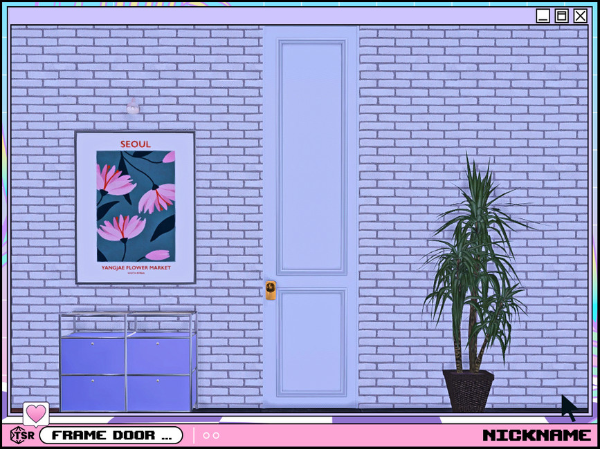 The Sims Resource - frame door set