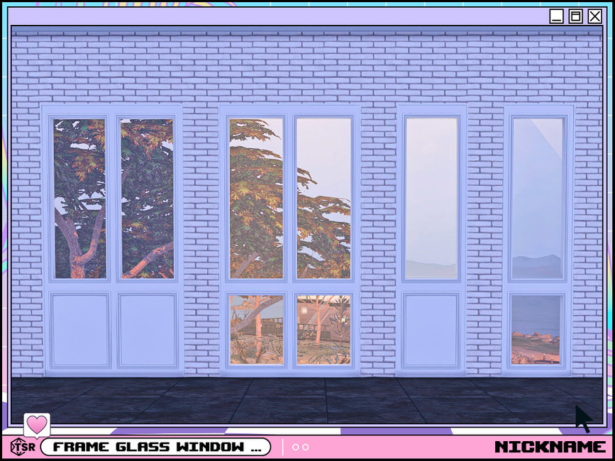 The Sims Resource - frame window set