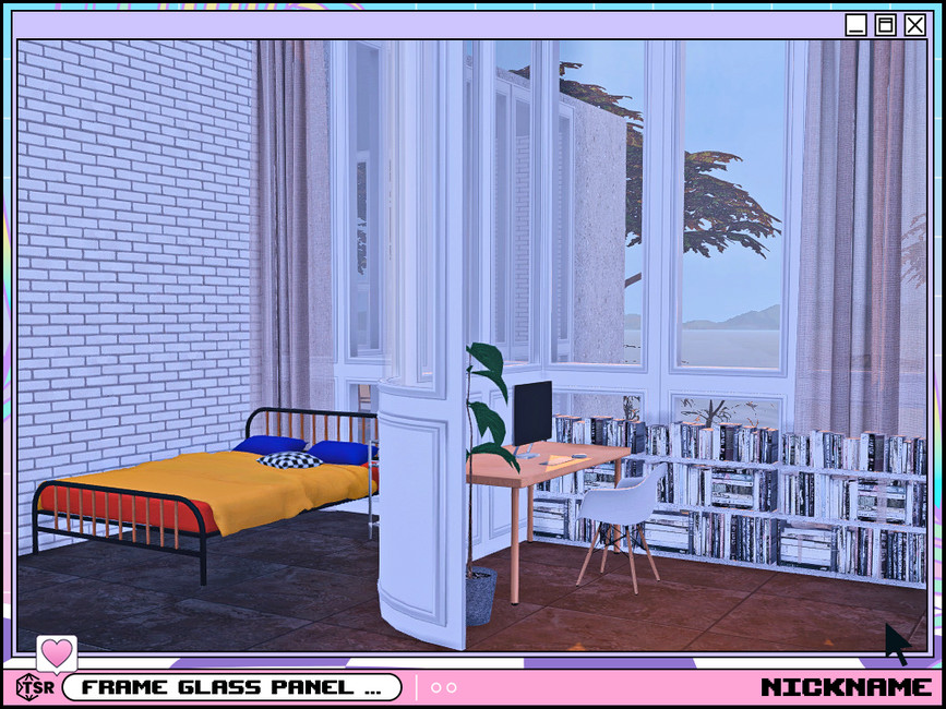 The Sims Resource - frame glass panel set