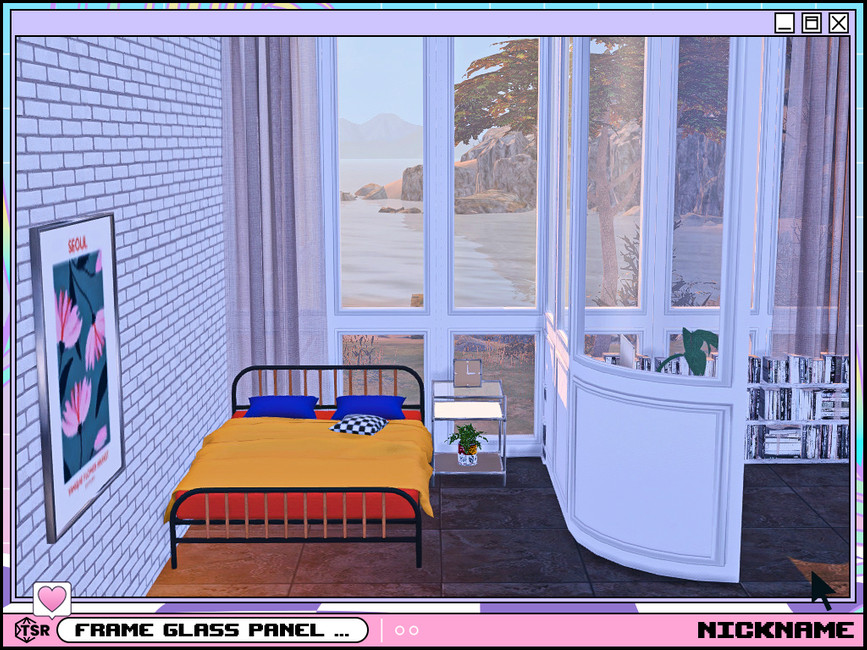 The Sims Resource - frame glass panel set
