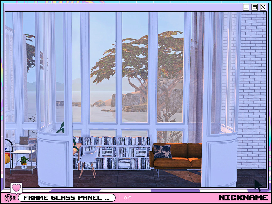 The Sims Resource - frame glass panel set
