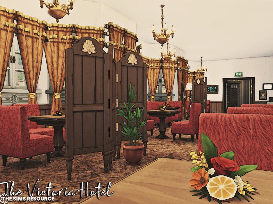 The Sims Resource - The Victoria Hotel | noCC