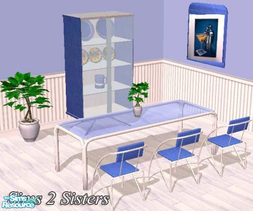 The Sims Resource - S2S Dining set 'Jana' recolor