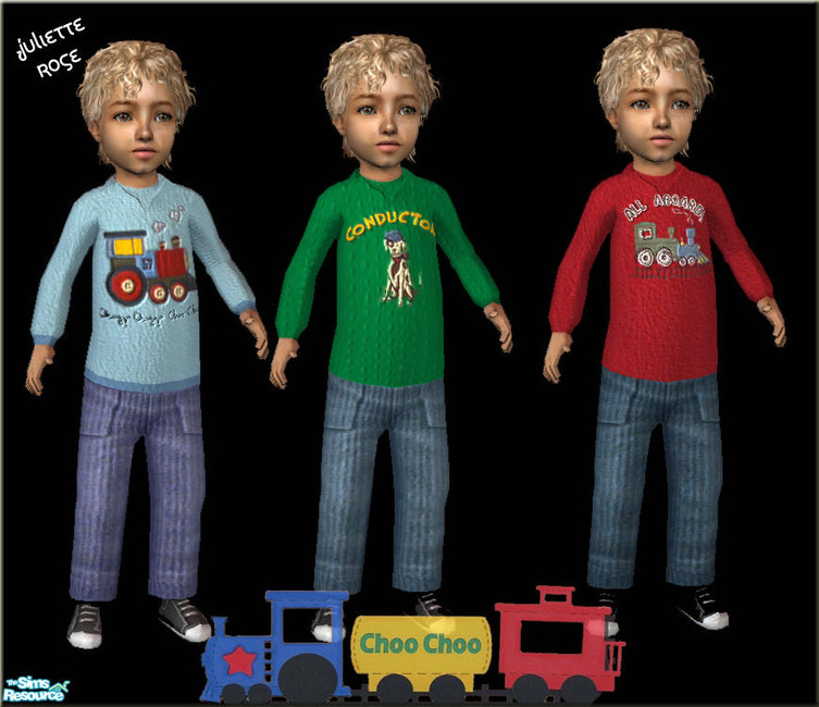 The Sims Resource - Toddlers and Trains
