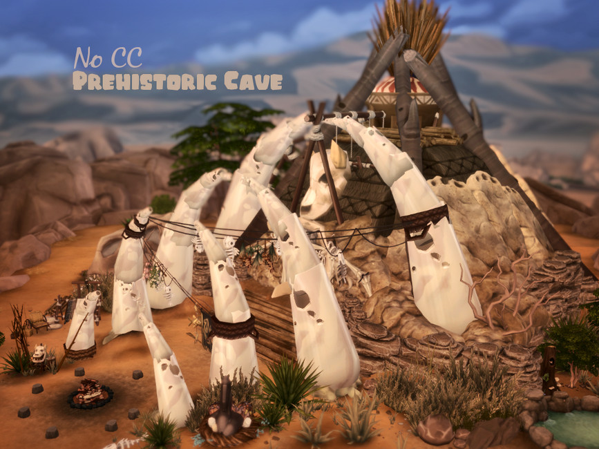 The Sims Resource - Prehistoric Cave