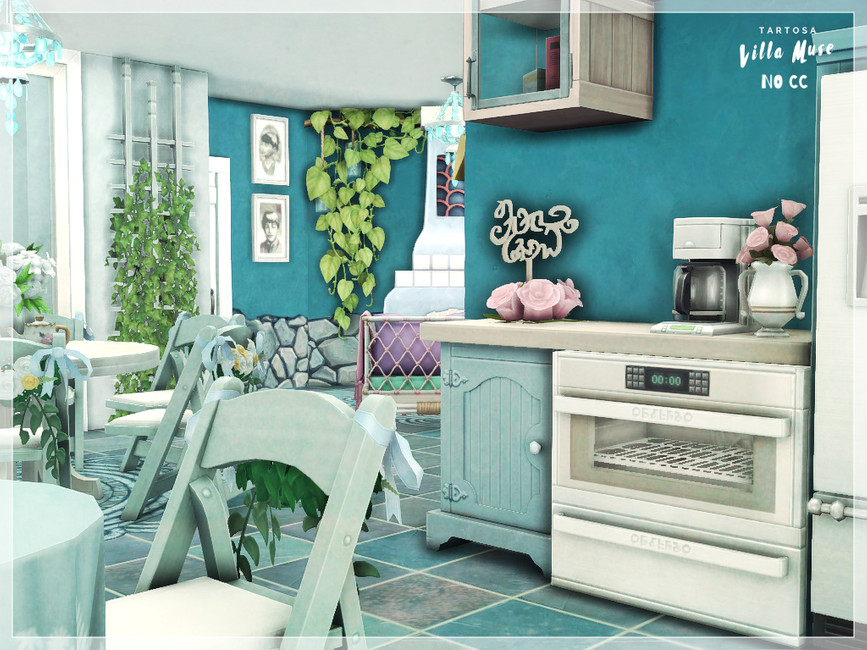 The Sims Resource - Villa Muse No CC Lot