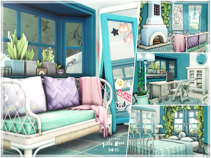 The Sims Resource - Villa Muse No CC Lot