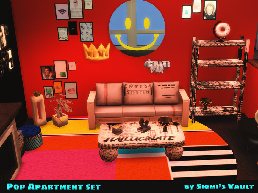 The Sims Resource - Pop apartment set