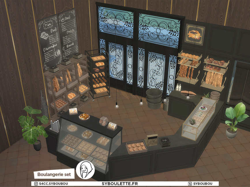 The Sims Resource - Scripted Patreon - Boulangerie set part 2: Edible bread