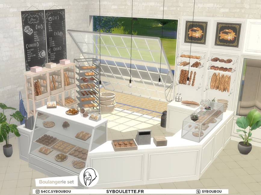 The Sims Resource - Scripted Patreon - Boulangerie set part 2: Edible bread