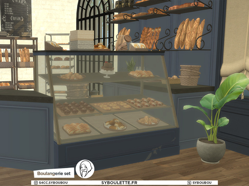 The Sims Resource - Scripted Patreon - Boulangerie set part 2: Edible bread