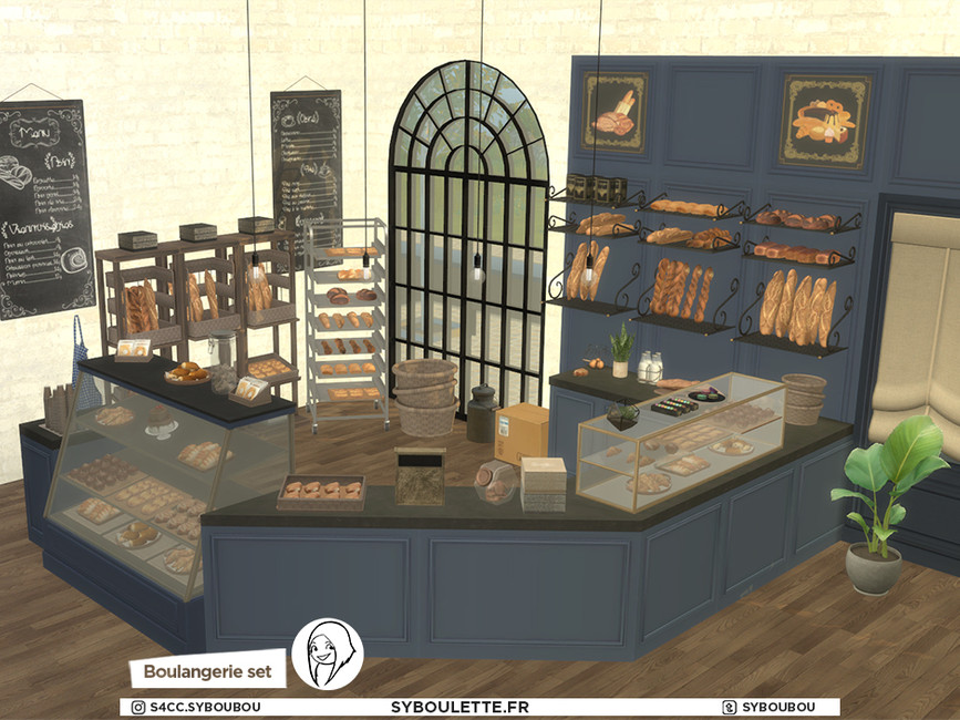 The Sims Resource - Scripted Patreon - Boulangerie set part 2: Edible bread