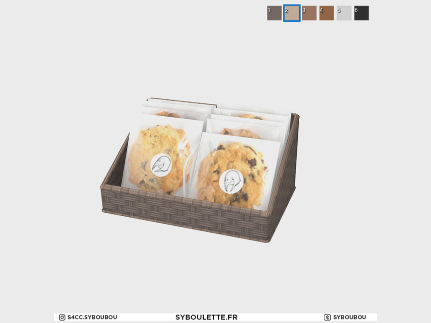 The Sims Resource - Boulangerie - Cookies basket