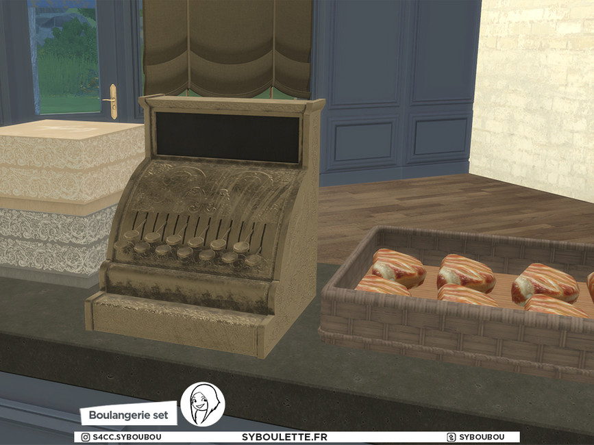 The Sims Resource - Patreon Release - Boulangerie set part 5: Decor bread