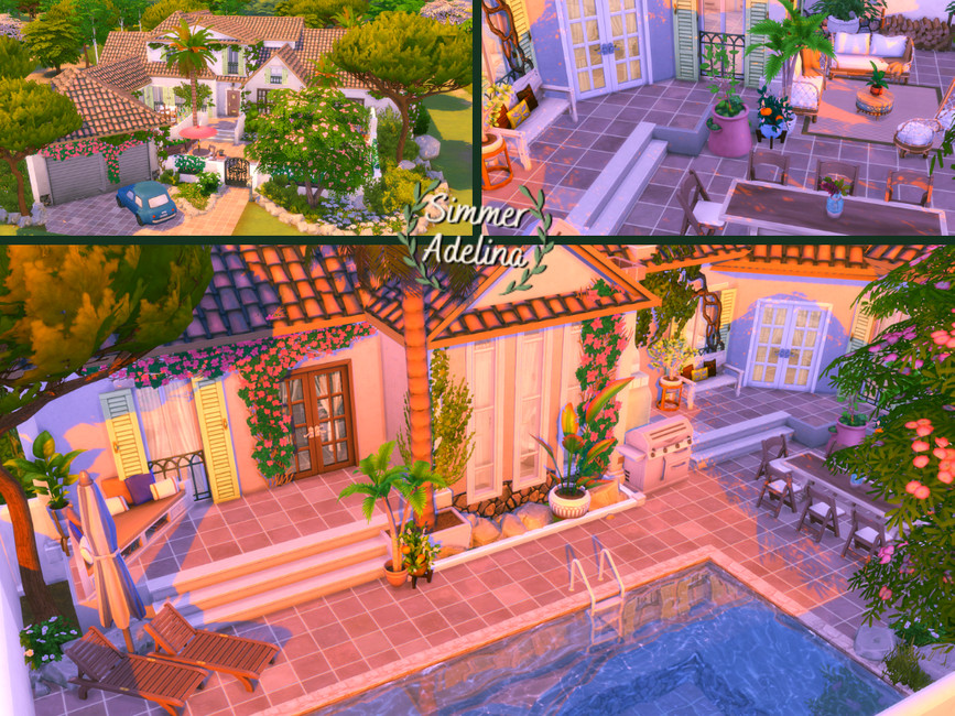 The Sims Resource - Spanish Colonial Inspired