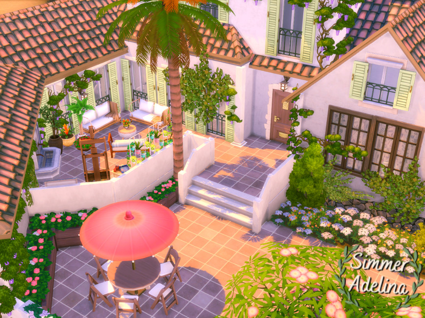 The Sims Resource - Spanish Colonial Inspired