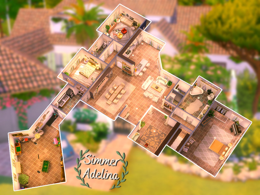 The Sims Resource - Spanish Colonial Inspired