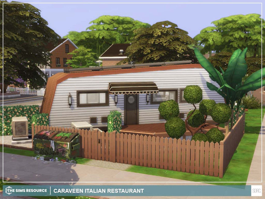 The Sims Resource - Caraveen Italian Restaurant NoCC