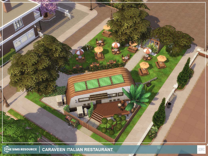 The Sims Resource - Caraveen Italian Restaurant NoCC