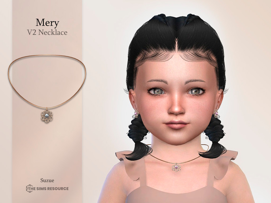 The Sims Resource - Mery Necklace Toddler