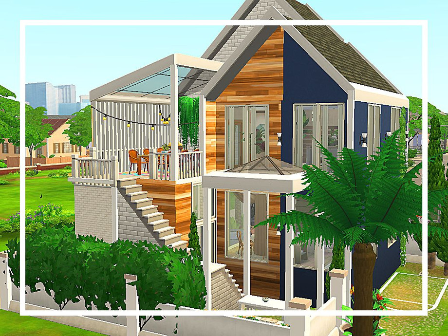 The Sims Resource | 2-storey Modern House