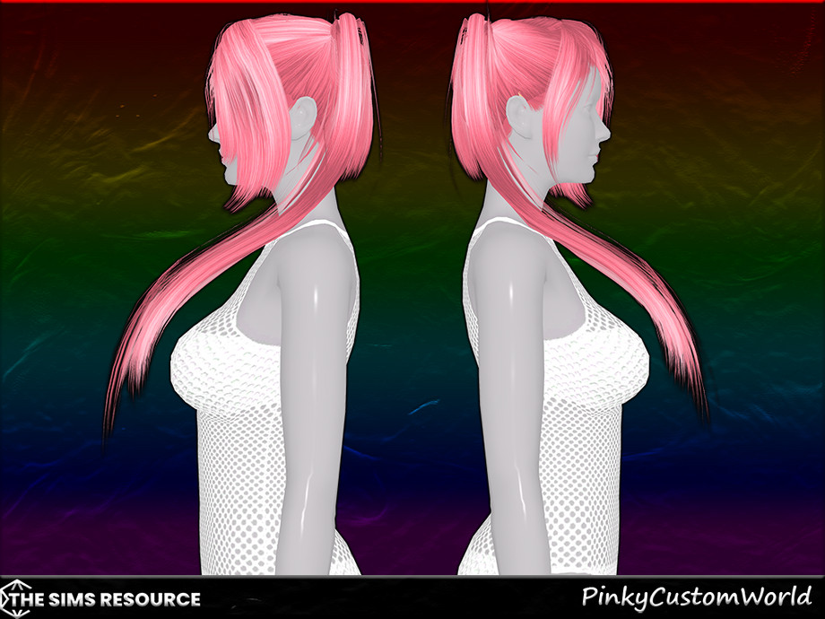 The Sims Resource | Bonus Retexture of Generated hair by JavaSims