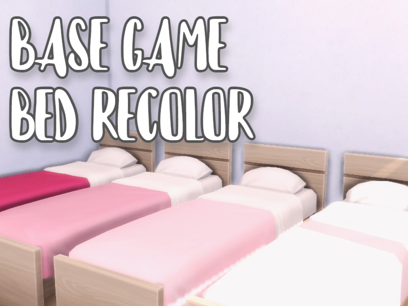 The Sims Resource | Base Game Recolor (PINK)