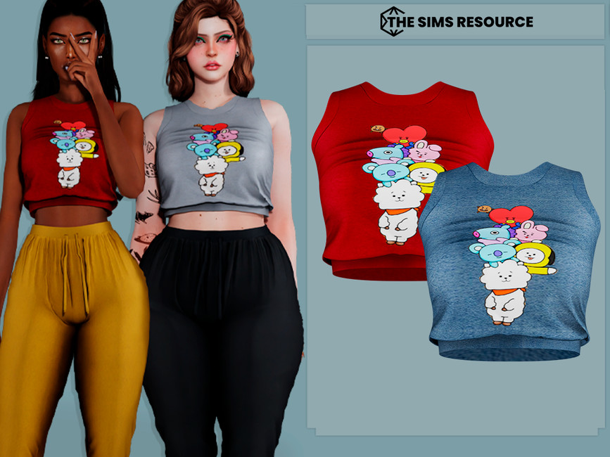 The Sims Resource - Xian Top