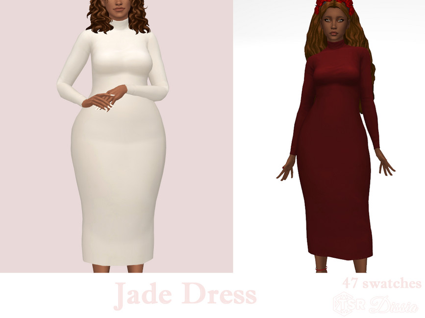 The Sims Resource - Jade Dress