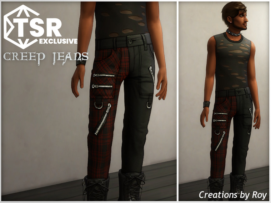 The Sims Resource - Creep Jeans