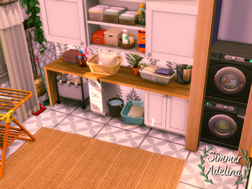 The Sims Resource - Cozy Laundry Room