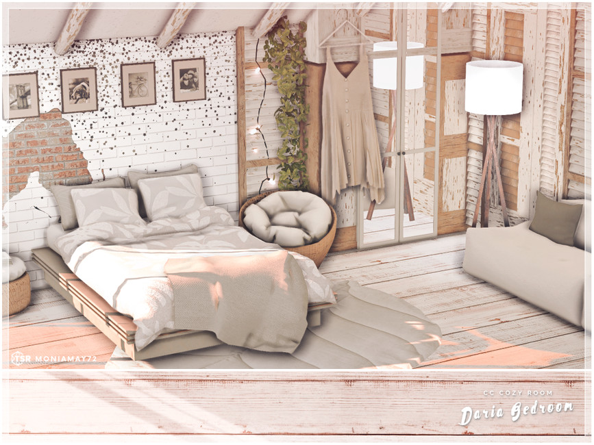 The Sims Resource - Daria Bedroom CC only TSR
