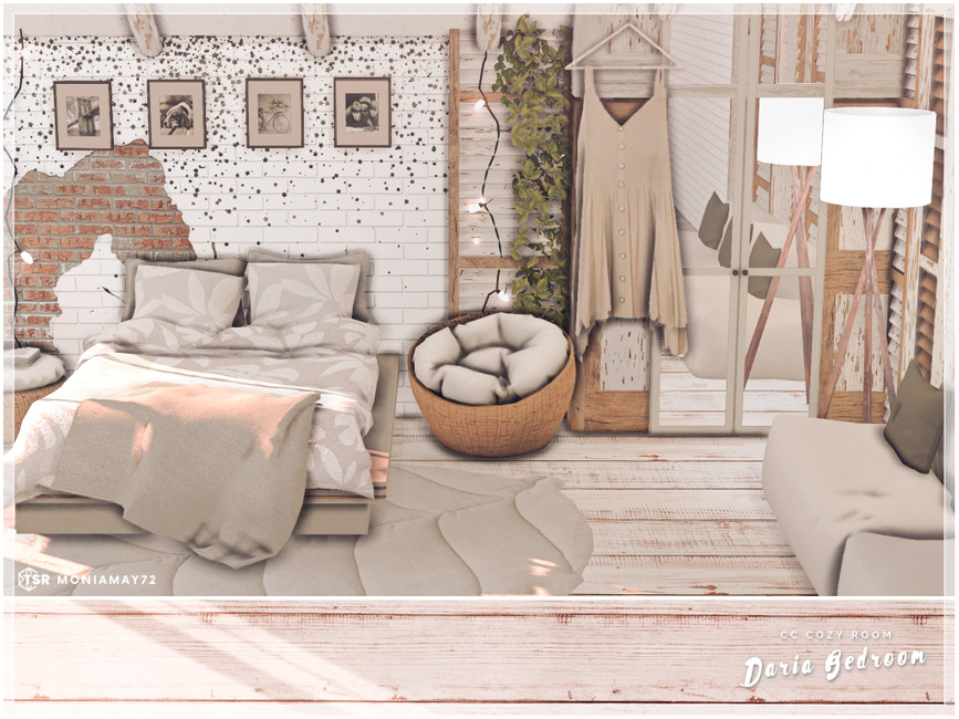 The Sims Resource - Daria Bedroom CC only TSR
