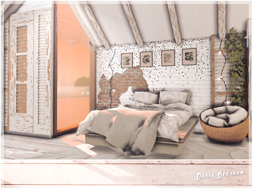 The Sims Resource - Daria Bedroom CC only TSR