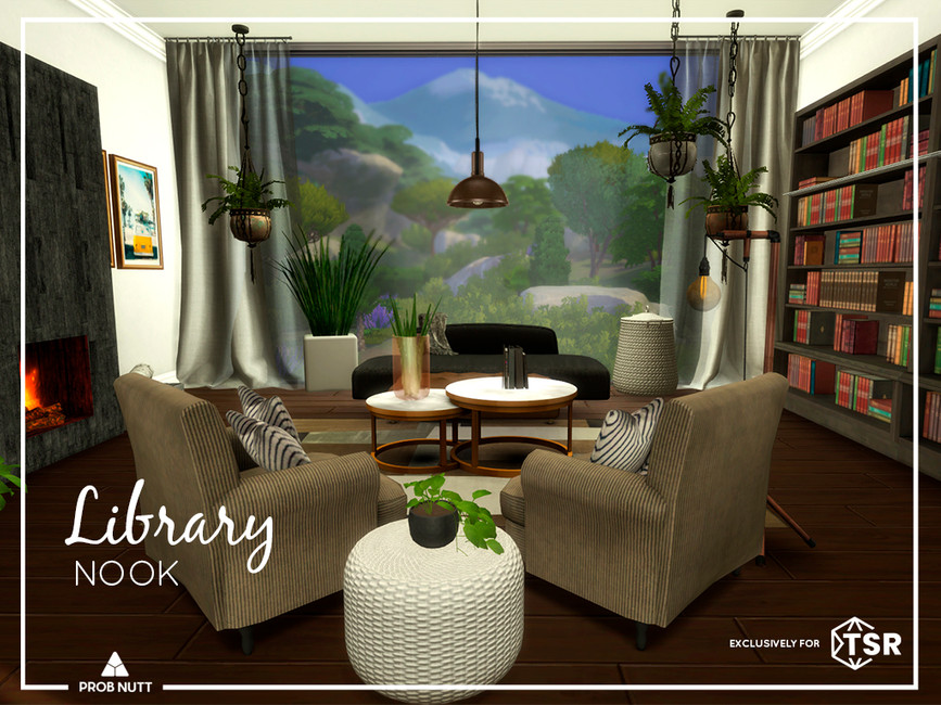The Sims Resource - Library Nook