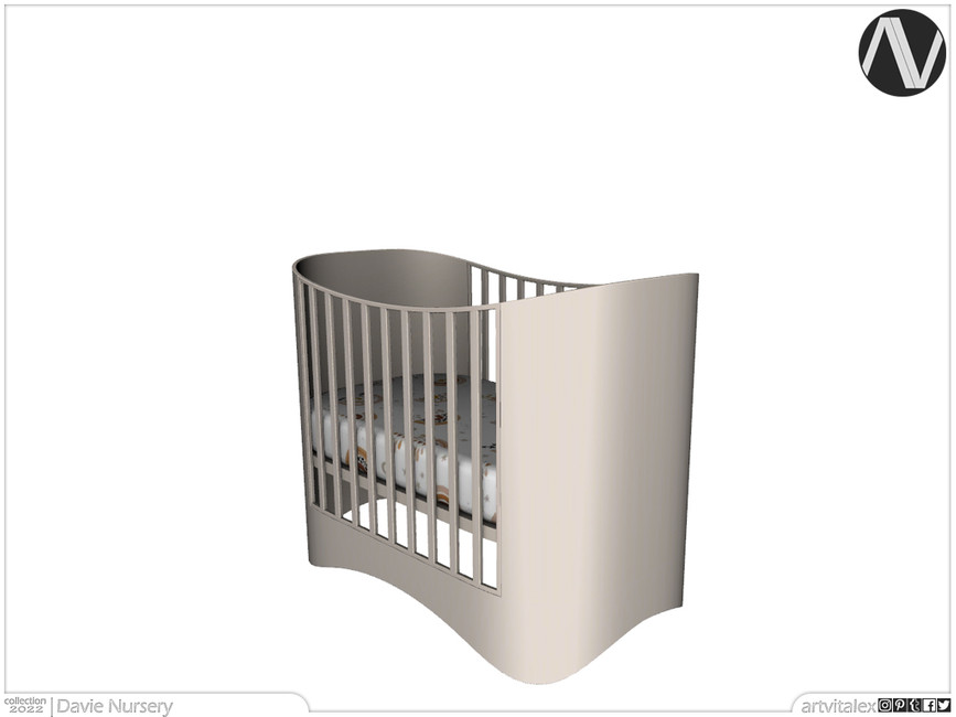 The Sims Resource - Davie Crib