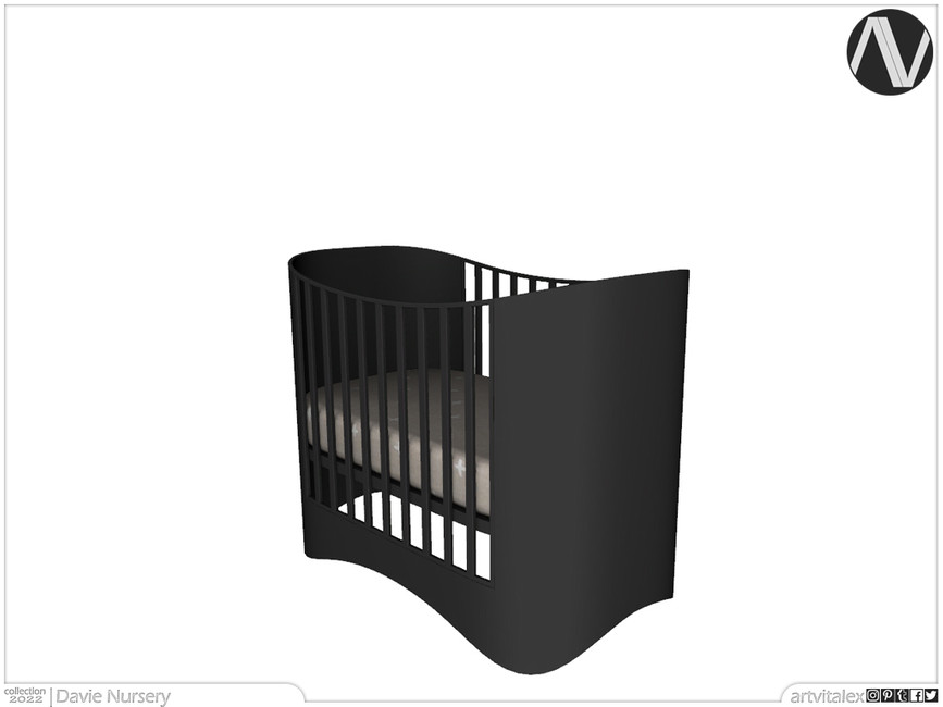 The Sims Resource - Davie Crib