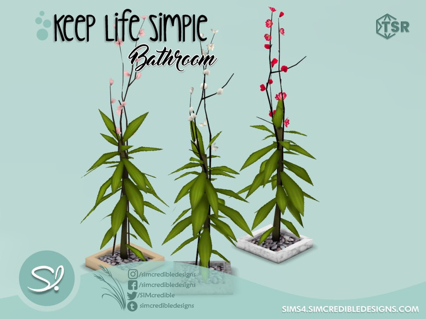 The Sims Resource - Keep Life simple Bathroom Plant