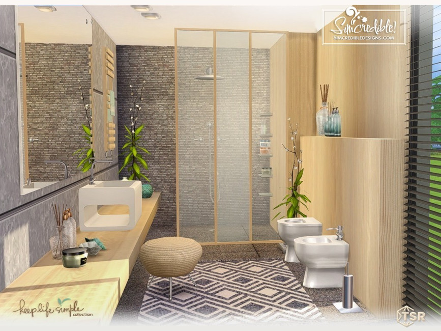 The Sims Resource - Keep life simple bathroom shower
