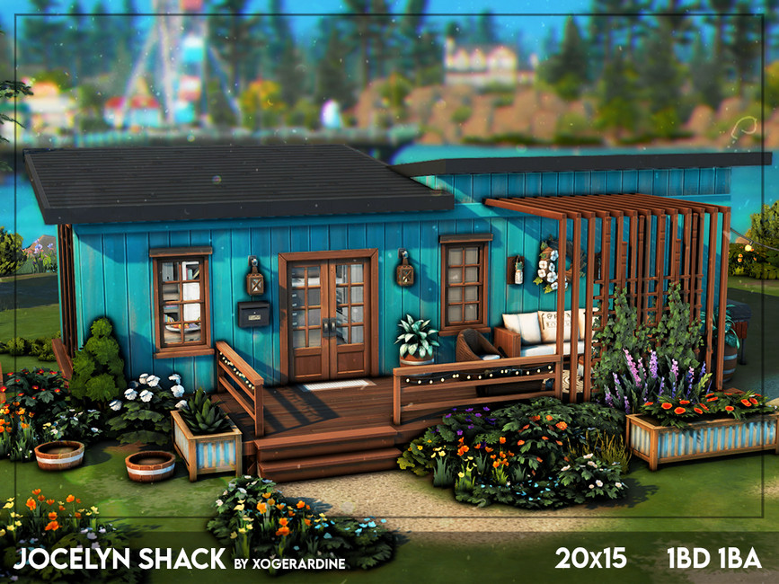 The Sims Resource - Jocelyn Shack (NO CC)