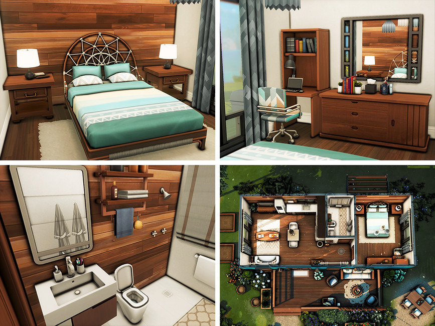 The Sims Resource - Jocelyn Shack (NO CC)