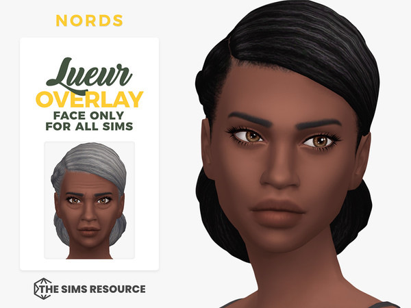 The Sims Resource | Lueur Face Overlay (Forehead Wrinkles)