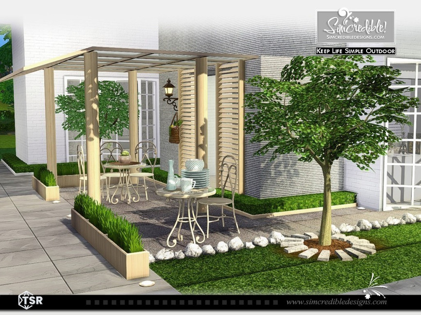 The Sims Resource - Keep Life Simple Outdoor [web transfer]