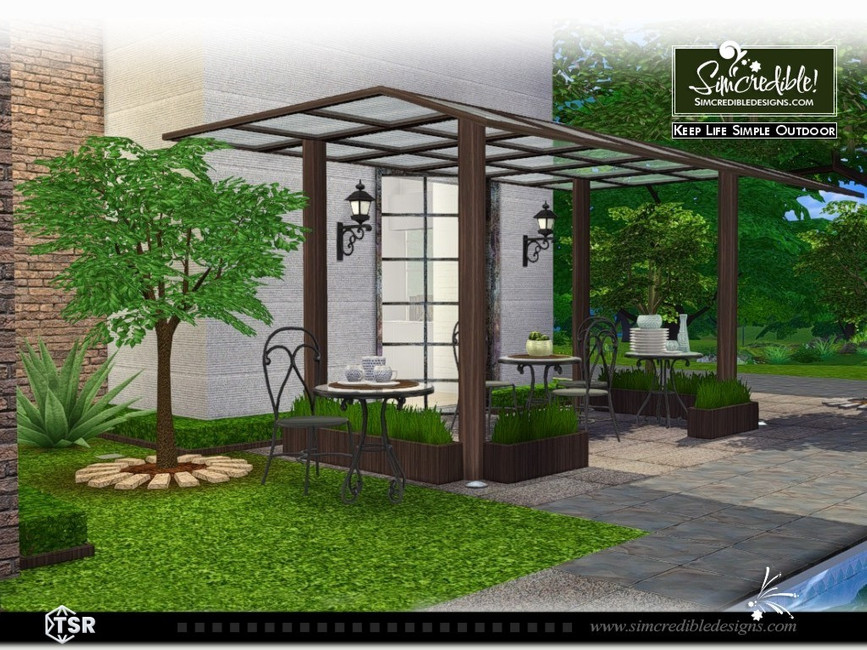 The Sims Resource - Keep Life Simple Outdoor [web transfer]